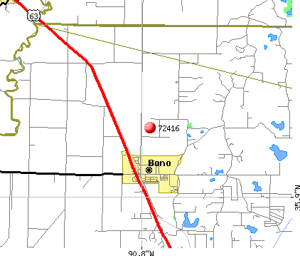 72416 Zip Code (Bono, Arkansas) Profile - homes, apartments, schools ...