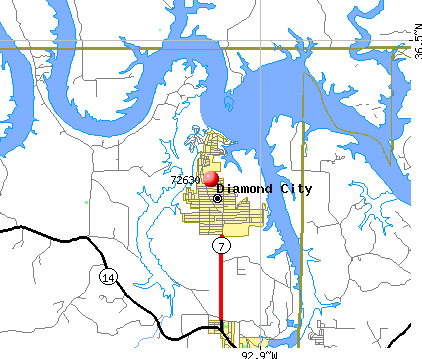 72630 Zip Code (Diamond City, Arkansas) Profile - homes, apartments ...