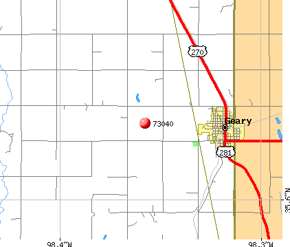 73040 Zip Code (Geary, Oklahoma) Profile - homes, apartments, schools ...