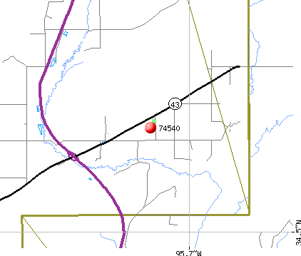 74540 Zip Code (Oklahoma) Profile - homes, apartments, schools ...