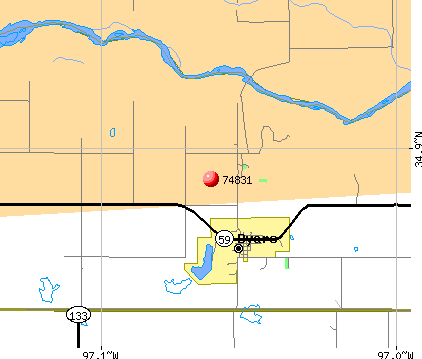 74831 Zip Code (Byars, Oklahoma) Profile - homes, apartments, schools ...