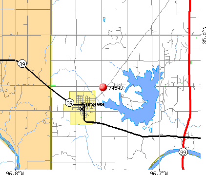 74849 Zip Code (Konawa, Oklahoma) Profile - homes, apartments, schools ...