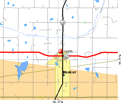 74855 Zip Code (Meeker, Oklahoma) Profile - homes, apartments, schools ...
