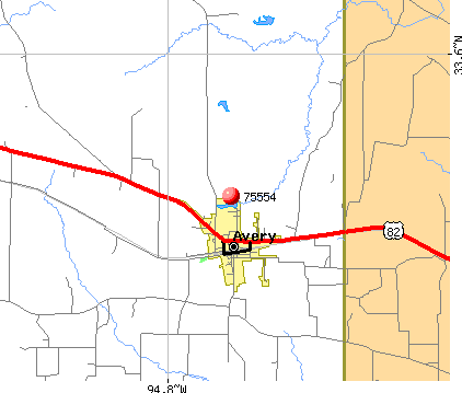 75554 Zip Code (Avery, Texas) Profile - homes, apartments, schools ...