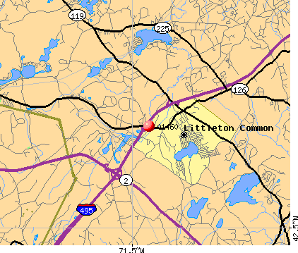 Zip Code Map Littleton Co - Map