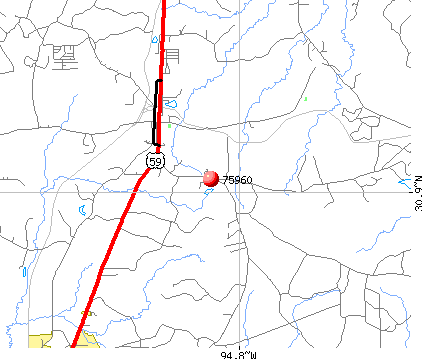 75960 Zip Code (Texas) Profile - homes, apartments, schools, population ...