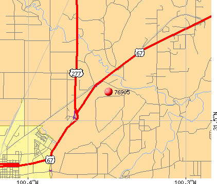 76905 Zip Code (San Angelo, Texas) Profile - homes, apartments, schools ...