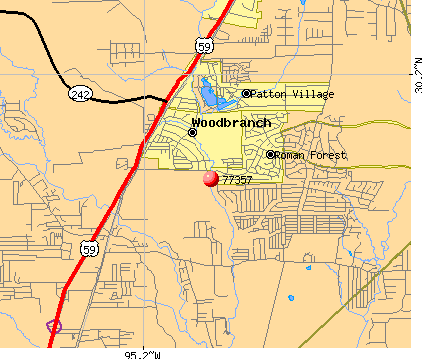 77357 Zip Code (Woodbranch, Texas) Profile - homes, apartments, schools ...
