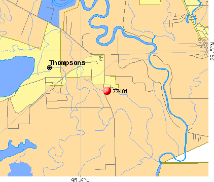 77481 Zip Code (Thompsons, Texas) Profile - homes, apartments, schools ...