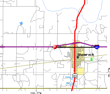 79079 Zip Code (Shamrock, Texas) Profile - homes, apartments, schools ...