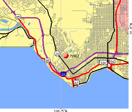 79902 Zip Code (El Paso, Texas) Profile - homes, apartments, schools ...
