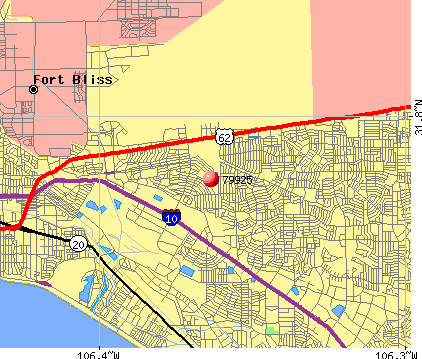 79925 Zip Code (El Paso, Texas) Profile - homes, apartments, schools ...