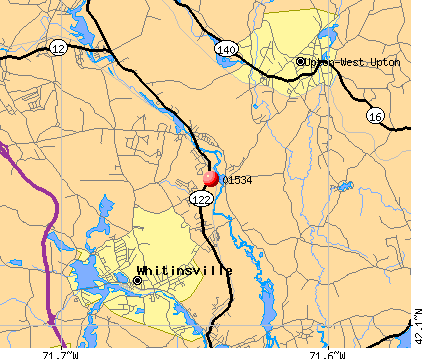 01534 Zip Code (Whitinsville, Massachusetts) Profile - homes ...