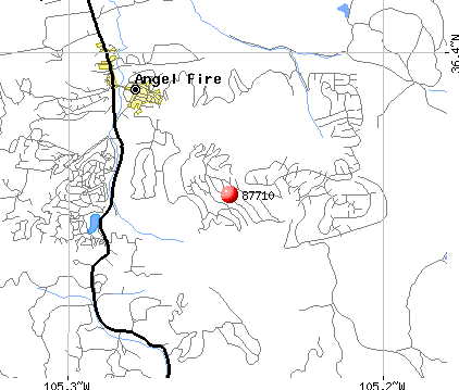 Angel Fire New Mexico Map - Map