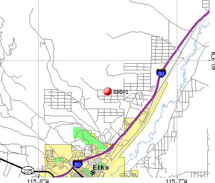 Elko Nv Zip Code Map - United States Map