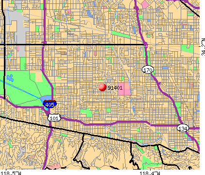 91401 Zip Code (Los Angeles, California) Profile - homes, apartments ...