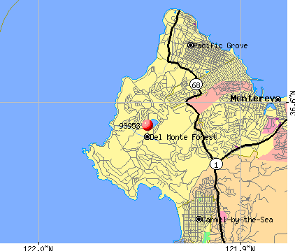 93953 Zip Code (Del Monte Forest, California) Profile - homes ...