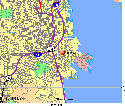 94124 Zip Code (San Francisco, California) Profile - homes, apartments ...
