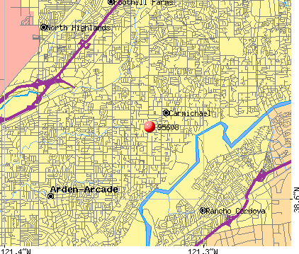 95608 Zip Code (Carmichael, California) Profile - homes, apartments ...
