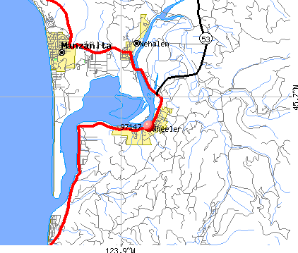 97147 Zip Code (Wheeler, Oregon) Profile - homes, apartments, schools ...