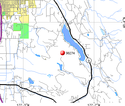 Mount Vernon Wa Zip Code Map