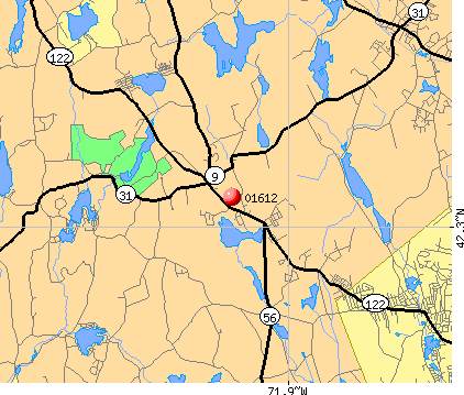 01612 Zip Code (Massachusetts) Profile - homes, apartments, schools ...