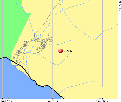 Anchorage Ak Zip Code Map - Map