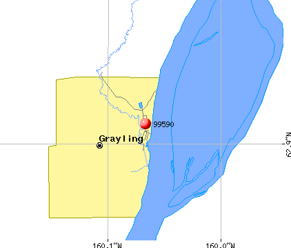 99590 Zip Code (Grayling, Alaska) Profile - homes, apartments, schools ...