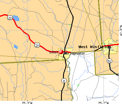 13313 Zip Code (Bridgewater, New York) Profile - homes, apartments ...