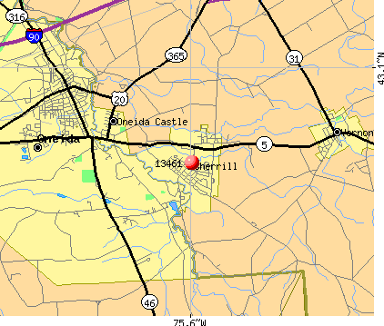 13461 Zip Code (Sherrill, New York) Profile - homes, apartments ...