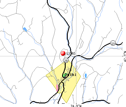 13753 Zip Code (Delhi, New York) Profile - homes, apartments, schools ...