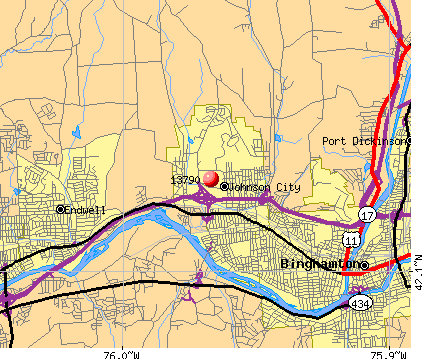 13790 Zip Code (Johnson City, New York) Profile - homes, apartments ...