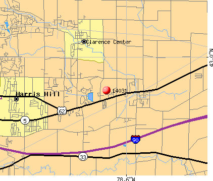 Zip Code Clarence Ny