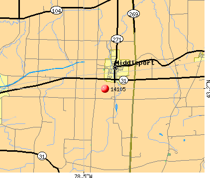 14105 Zip Code (Middleport, New York) Profile - homes, apartments ...