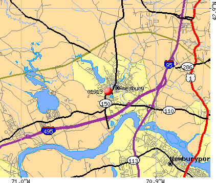 01913 Zip Code (Amesbury Town, Massachusetts) Profile - homes ...