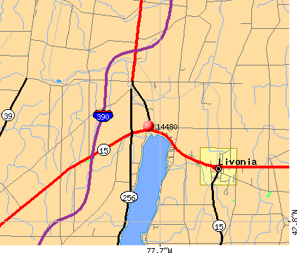 14480 Zip Code (Lakeville, New York) Profile - homes, apartments ...