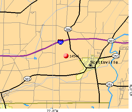 14546 Zip Code (Scottsville, New York) Profile - homes, apartments ...