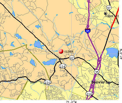 01949 Zip Code (Massachusetts) Profile - homes, apartments, schools ...