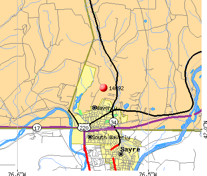 14892 Zip Code (Waverly, New York) Profile - homes, apartments, schools ...