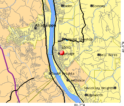 15003 Zip Code (Economy, Pennsylvania) Profile - homes, apartments ...