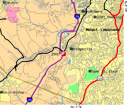 15017 Zip Code (Bridgeville, Pennsylvania) Profile - homes, apartments ...