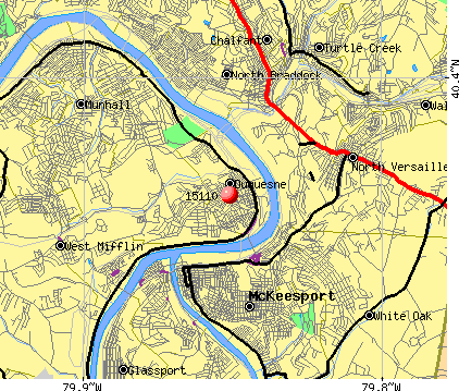 15110 Zip Code (Duquesne, Pennsylvania) Profile - homes, apartments ...