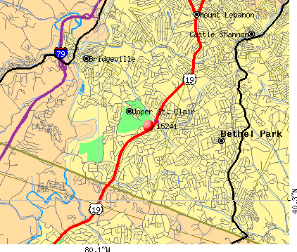 15241 Zip Code (Upper St. Clair, Pennsylvania) Profile - homes ...