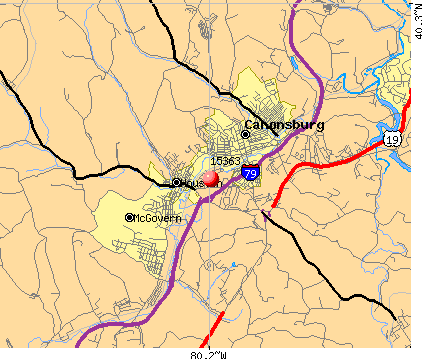 15363 Zip Code (Canonsburg, Pennsylvania) Profile - homes, apartments ...