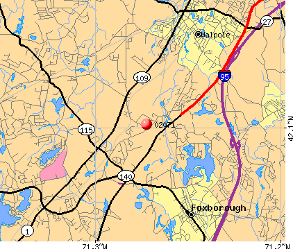 02071 Zip Code (Massachusetts) Profile - homes, apartments, schools ...