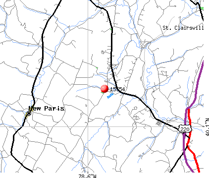 15554 Zip Code (New Paris, Pennsylvania) Profile - homes, apartments ...