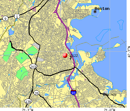Boston Zip Code Map - United States Map