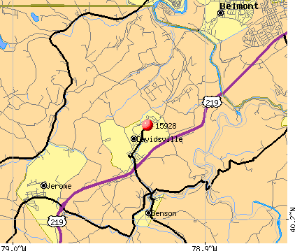 15928 Zip Code (Davidsville, Pennsylvania) Profile - homes, apartments ...