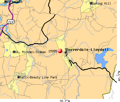 15955 Zip Code (Beaverdale, Pennsylvania) Profile - homes, apartments ...