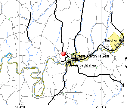 16242 Zip Code (New Bethlehem, Pennsylvania) Profile - homes ...